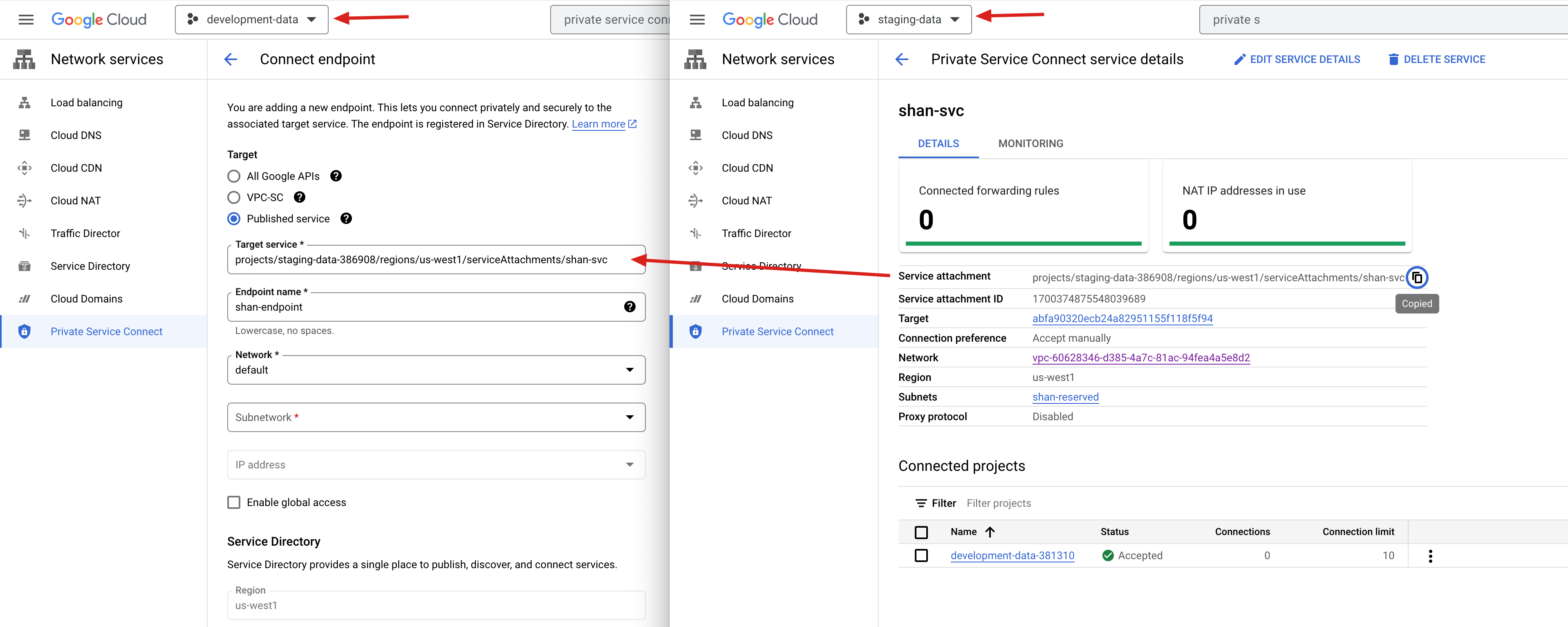 GCP | Connect to private cluster using GCP Private Endpoint – EnterpriseDB GCP | Connect to private cluster using GCP Private Endpoint – EnterpriseDB