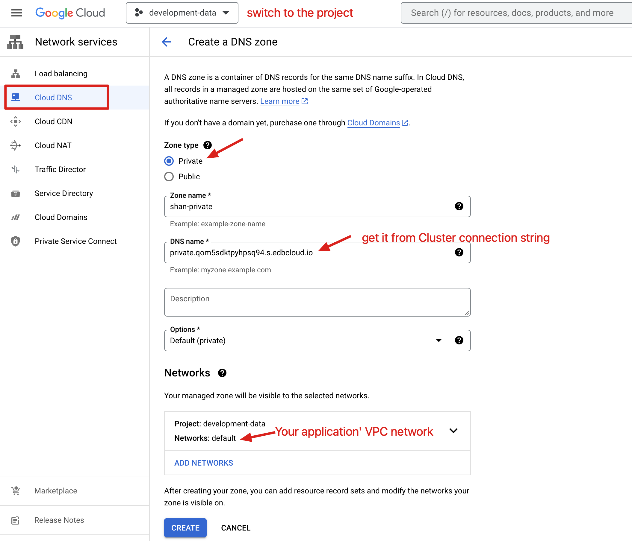 GCP | Connect to private cluster using GCP Private Endpoint – EnterpriseDB GCP | Connect to private cluster using GCP Private Endpoint – EnterpriseDB